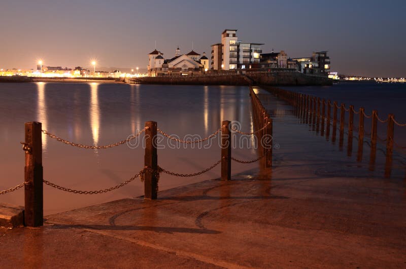 Knightstone at Weston Super Mare Stock Photo - Image of super, england ...