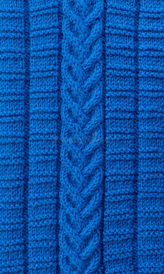 Knit Pattern. Knitted Wool Texture Stock Image - Image of seamless ...
