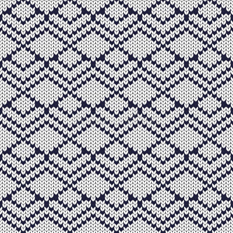 Knit Texture Seamless Pattern Background Vector Illustration Stock ...