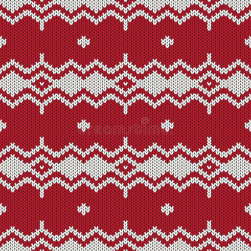 Knit Texture Seamless Pattern Background Vector Illustration Stock ...