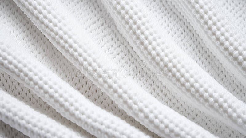 Knit white cloth texture stock illustration. Illustration of comfort ...