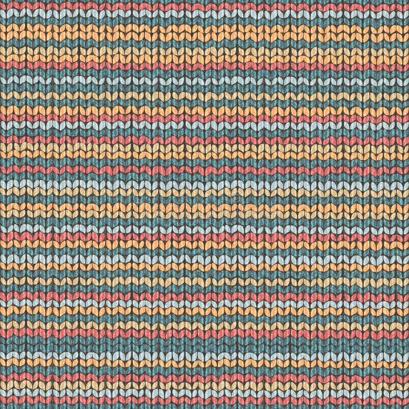 Knit Wool Texture Repeat Pattern Vector Stock Vector - Illustration of ...