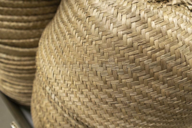 Knitted Basket Texture Structure Traditional Craft Pattern Handmade ...