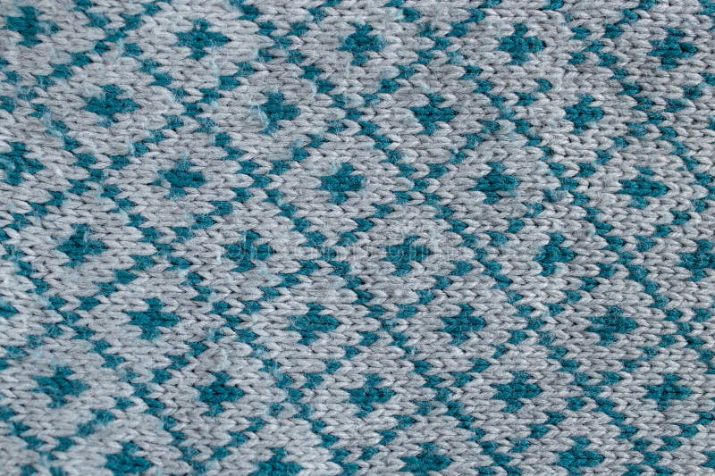 Knitted Blouse, with Diamond Shape Pattern . Abstract Backdrop, Close ...