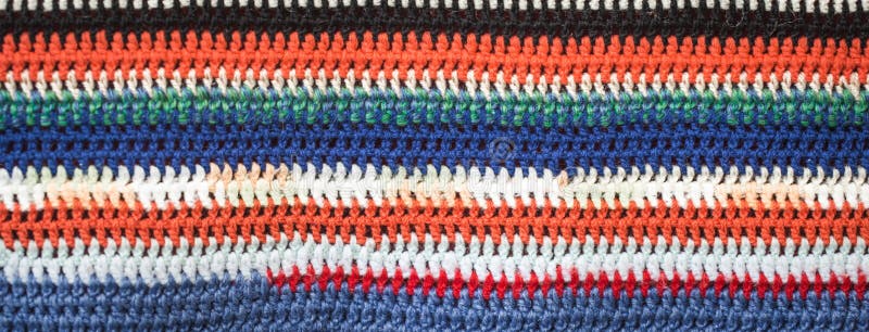 Knitted colored texture stock image. Image of orange - 98983005