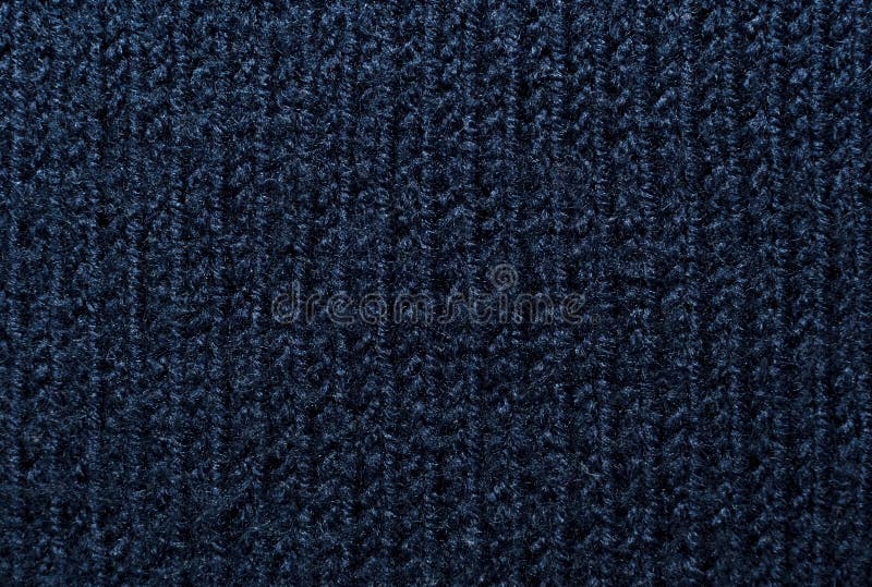 Knitted Fabric Background. Close-Up Knitted Wool Texture Gray, Blue ...