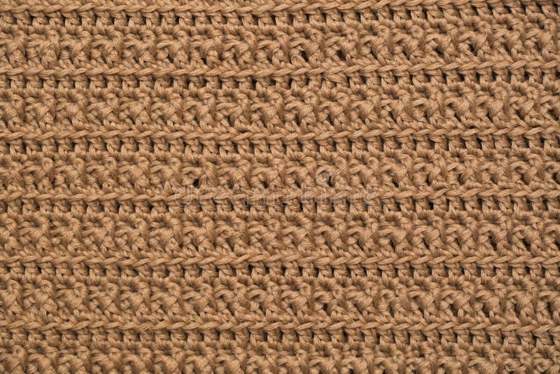 Knitted Fabric Background Texture Gold. Knitted Ornament. Stock Image ...