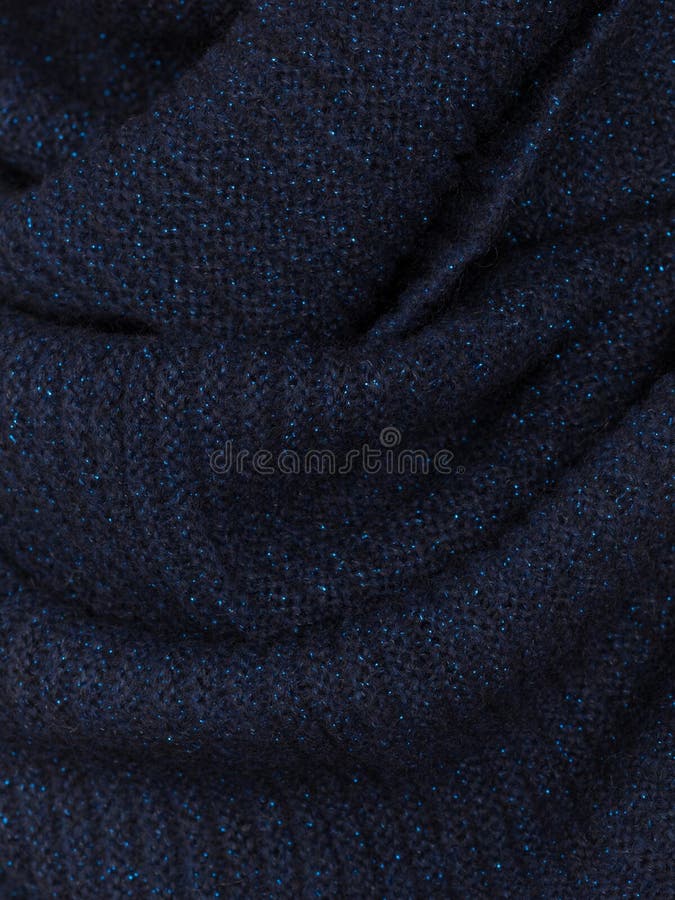 Knitted Fabric Dark Wool Cozy Texture Stock Photo - Image of design ...