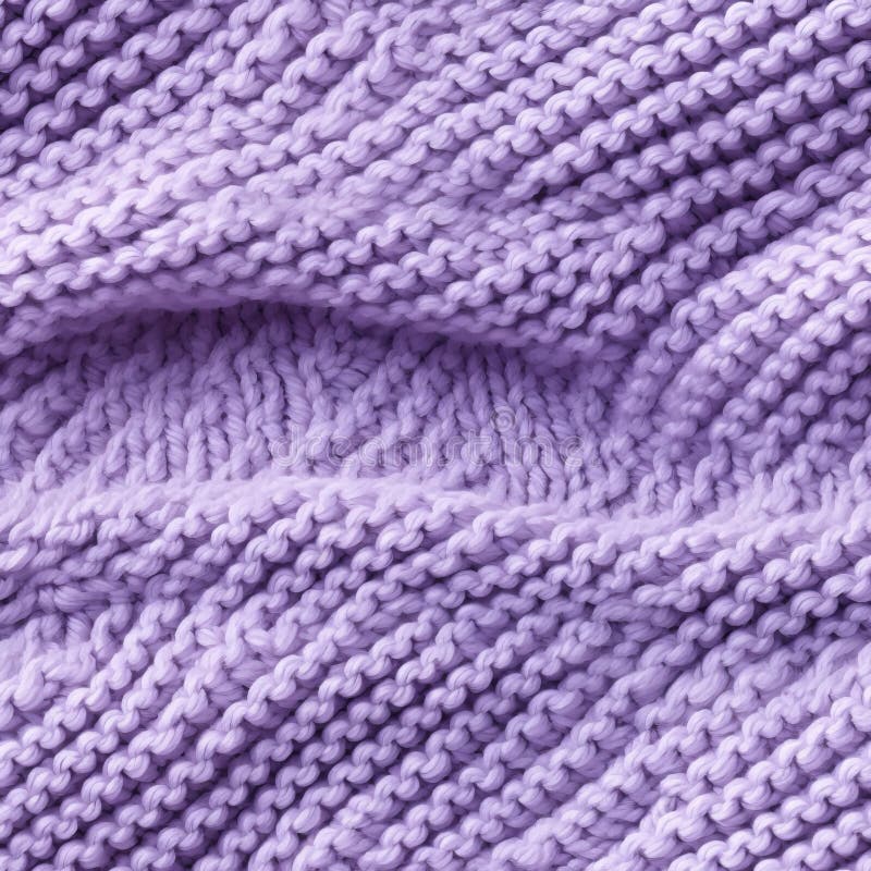 Dreamy Purple Knitted Texture: a Vibrant and Realistic Artwork Stock ...