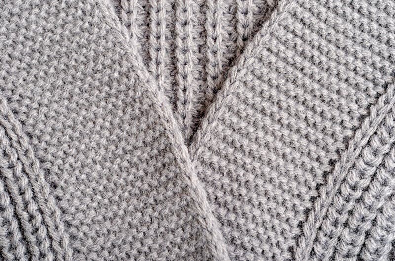 Knitted Fabric. Texture Close-up Stock Image - Image of handmade ...