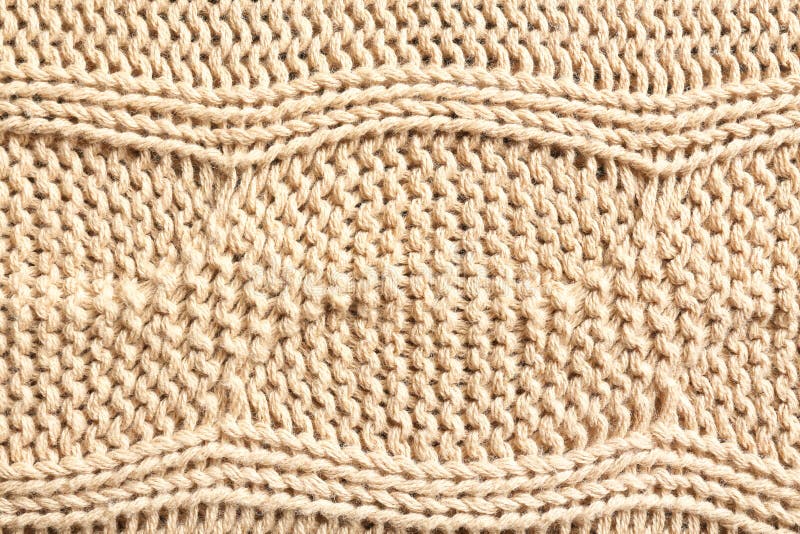 Knitted Fabric Texture, Closeup Stock Image - Image of macro, jersey ...