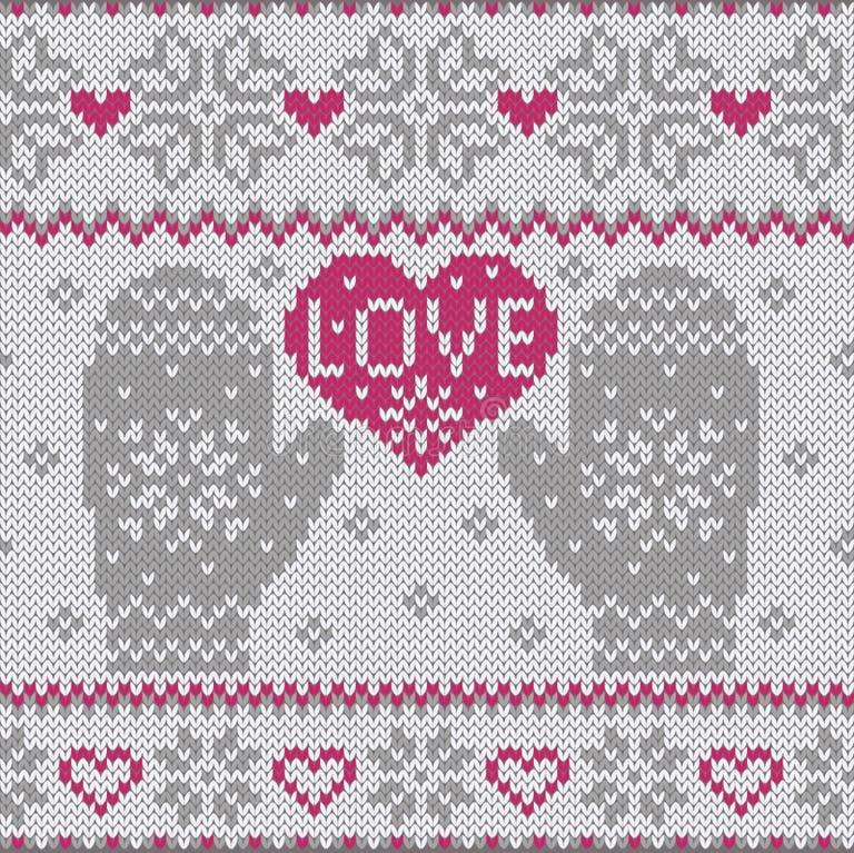 Knit Heart Stock Illustrations – 4,718 Knit Heart Stock Illustrations ...