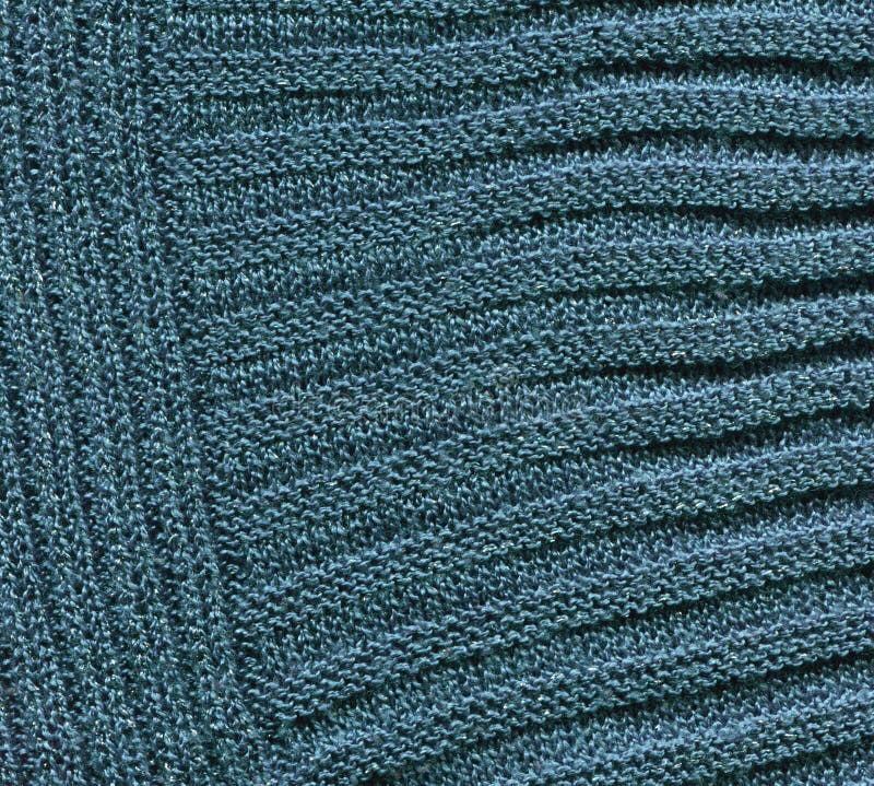 Knitted Natural Textile Cyan Blue Sweater Texture Stock Photo - Image ...
