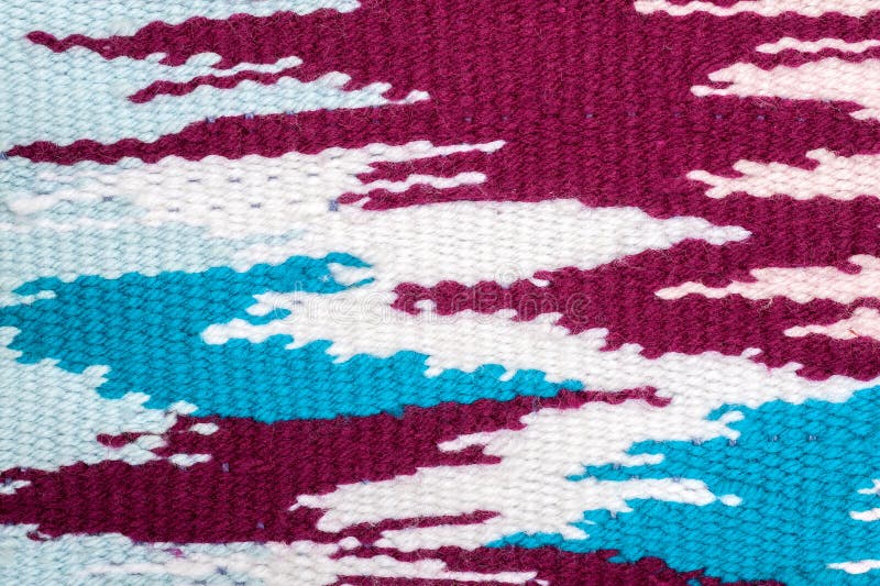 Knitted Pattern Crafting Texture Background Stock Image - Image of ...