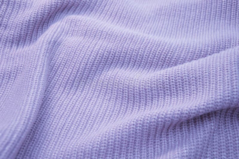 Knitted Textured Handmade Knitted Fabric. Lilac Abstract Background ...