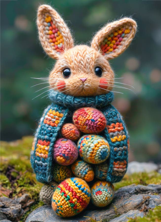 Easter rabbit stock photo. Image of traditional, rabbit - 12475024