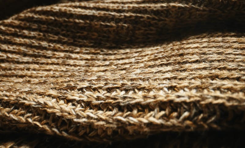 Knitted Warm Wool Fabric Texture. Stock Image - Image of handmade ...