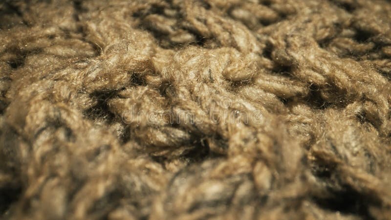 Wool fabric texture. stock footage. Video of handmade - 258636144