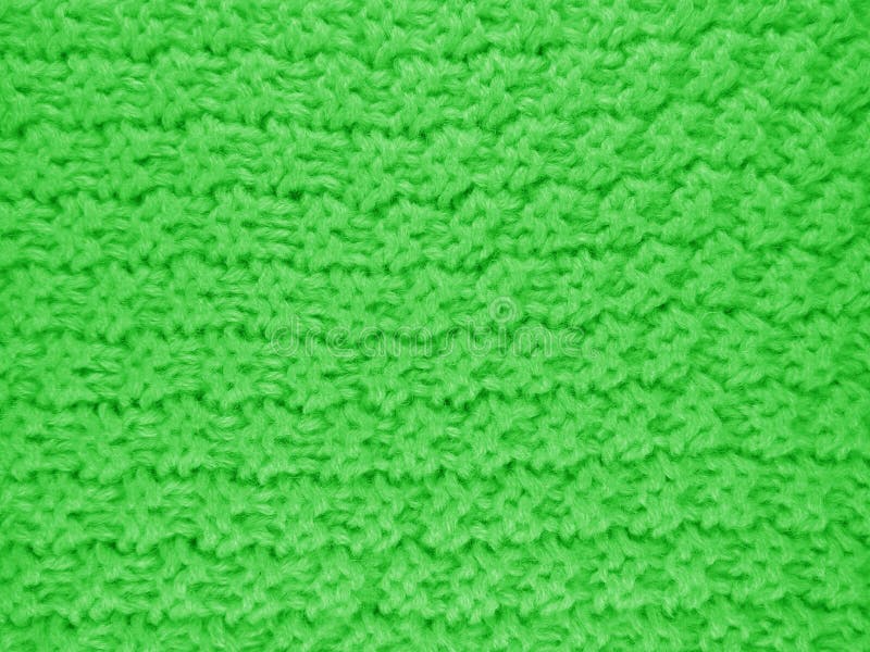 Knitted Wool Background - Green Stock Image - Image of plain, green ...