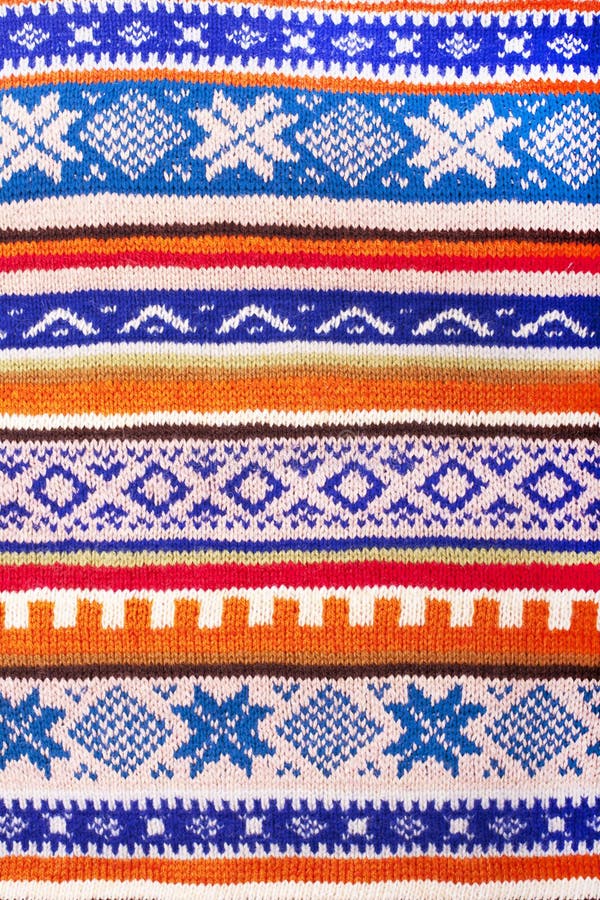 Knitted wool pattern stock image. Image of handiwork - 35124037