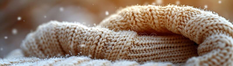 Knitted Wool Texture in Close-up Stock Photo - Image of chunky, compose ...