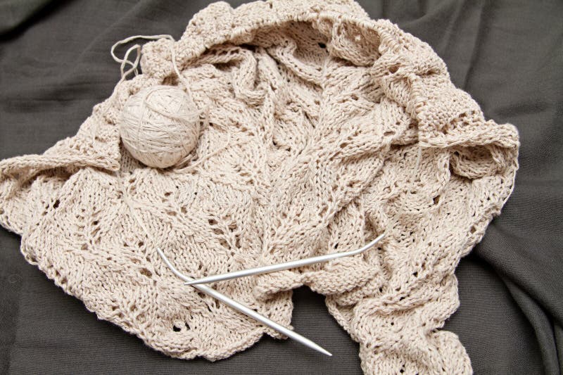 Knitting stock image. Image of item, needlecraft, knitting - 18051145