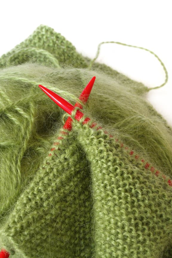 Knitting stock photo. Image of knitting, thread, plain - 4549506