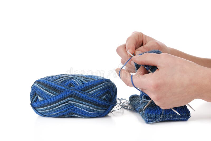 Knitting stock photo. Image of knitting, stocking, sewing - 7149836
