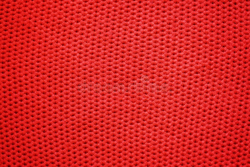 Knitting Background Red Color,texture from Natural Yarn. Stock Image ...