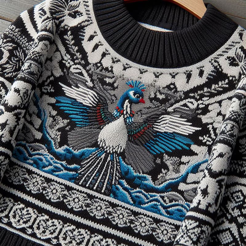 Knitting bird cloth stock photo. Image of bird, talent - 307423302