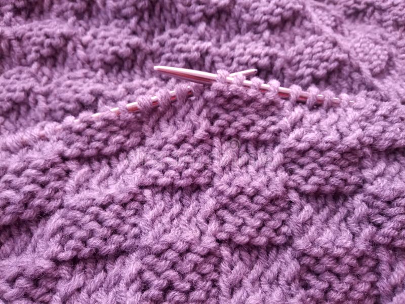 Knitting stock image. Image of threads, hobby, spokes - 130856247