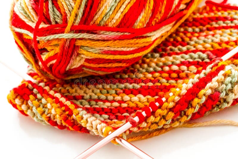 Knitting stock photo. Image of hand, stitch, knit, yarn - 34489602