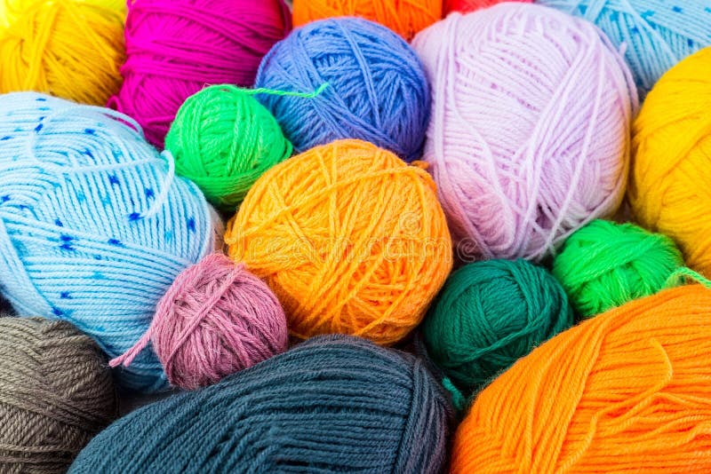 Knitting Needles with a Ball Stock Photo - Image of needle, knitted ...