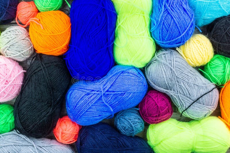 Knitting Needles with a Ball Stock Photo - Image of color, needlework ...