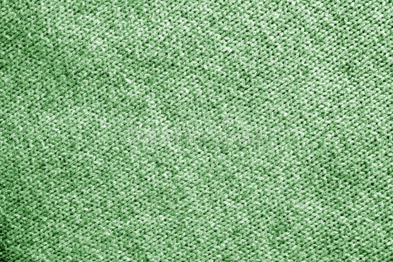 Knitting Pattern in Green Color. Stock Photo - Image of line, knitted ...
