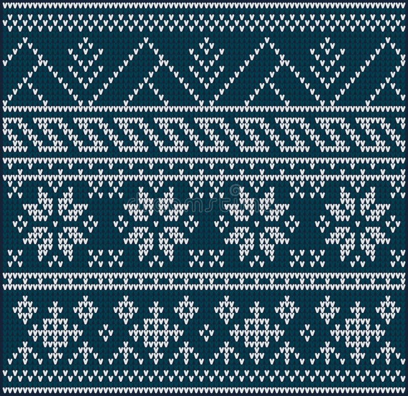 Knitting pattern sweater stock vector. Illustration of knitted - 53999970