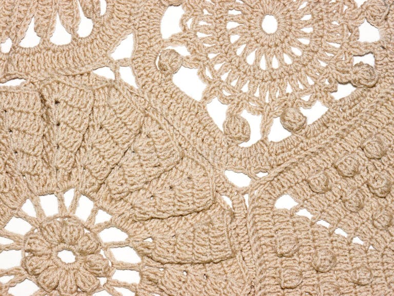 Knitting Patterns. Handmade Stock Image - Image of colored, material ...