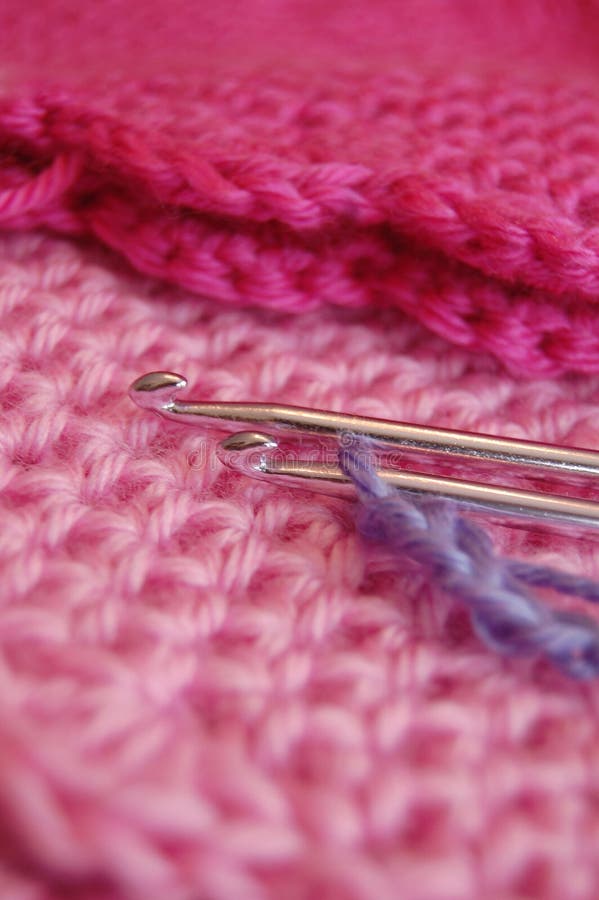 Knitting Project stock image. Image of detail, colourful - 67439565