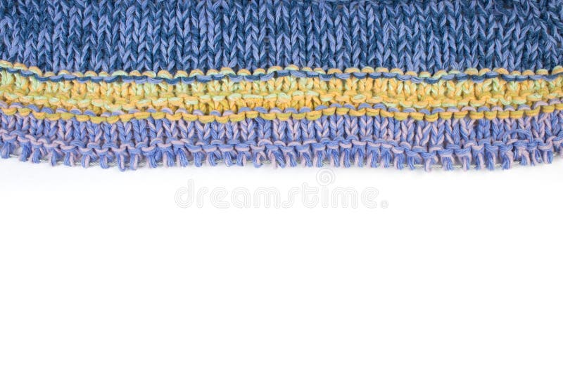 Knitting Series: Rib Knit, Threads and Circular Needles at Work Stock ...