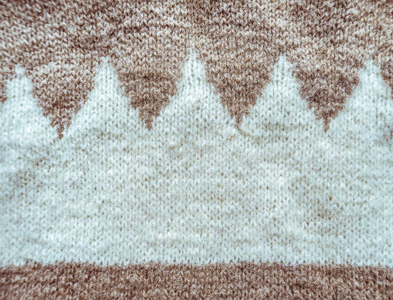 Knitting. Structure and Pattern of Fabric. Stock Photo - Image of ...