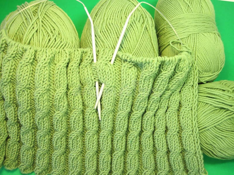 Knitting and thread stock image. Image of clothing, wool - 17780237