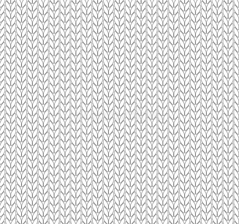 White Knitted Texture