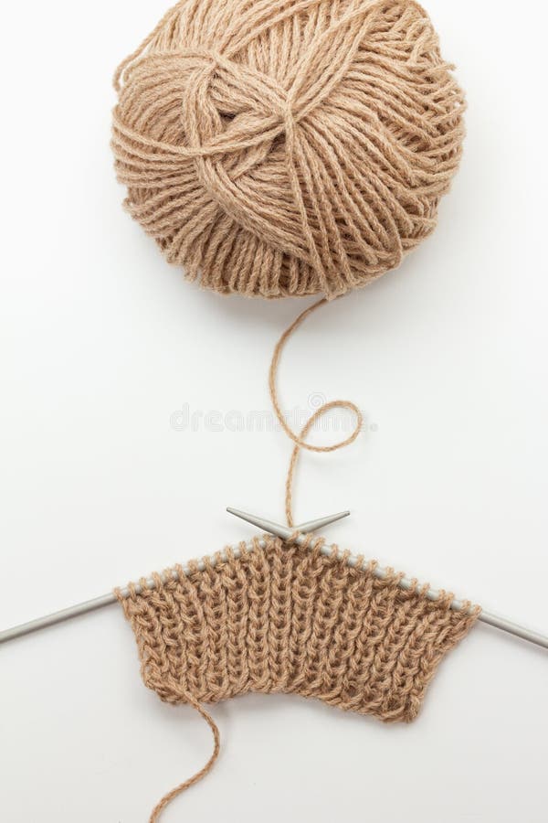 Knitting wool stock photo. Image of knit, home, colors - 33000652
