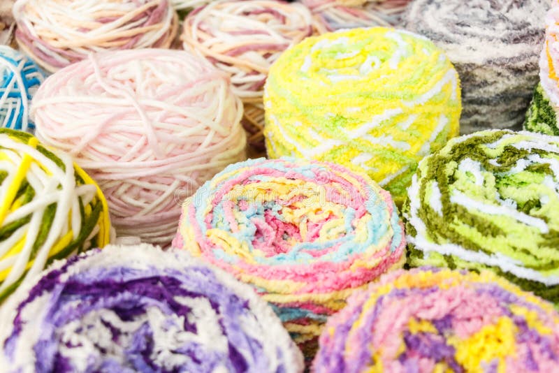 Knitting wool stock image. Image of decoration, ball - 37117787