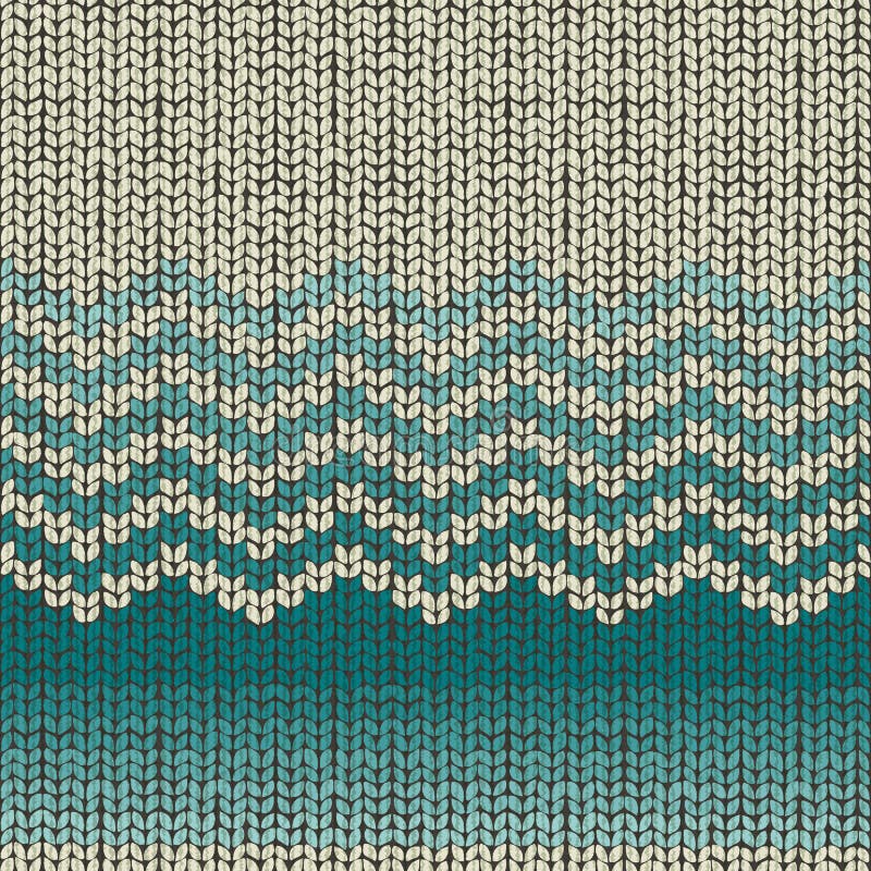 Knitting Wool Pattern, Seamless Fabric Textile Stock Vector ...