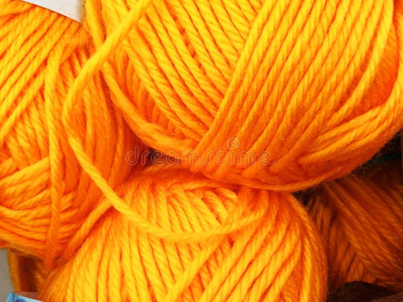 Knitting Wool And A Woolen Ball - As A Concept Of Hobby And Creativity ...