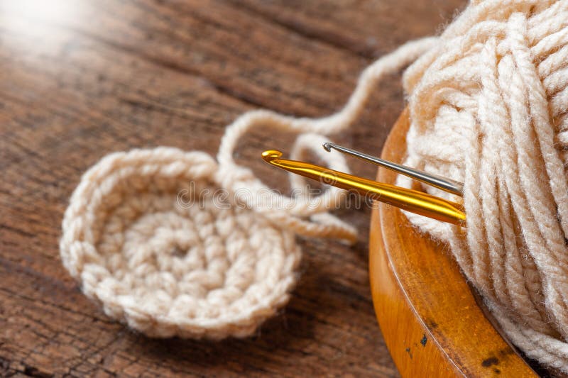 Knitting wool yarn stock photo. Image of textile, wool - 190830320