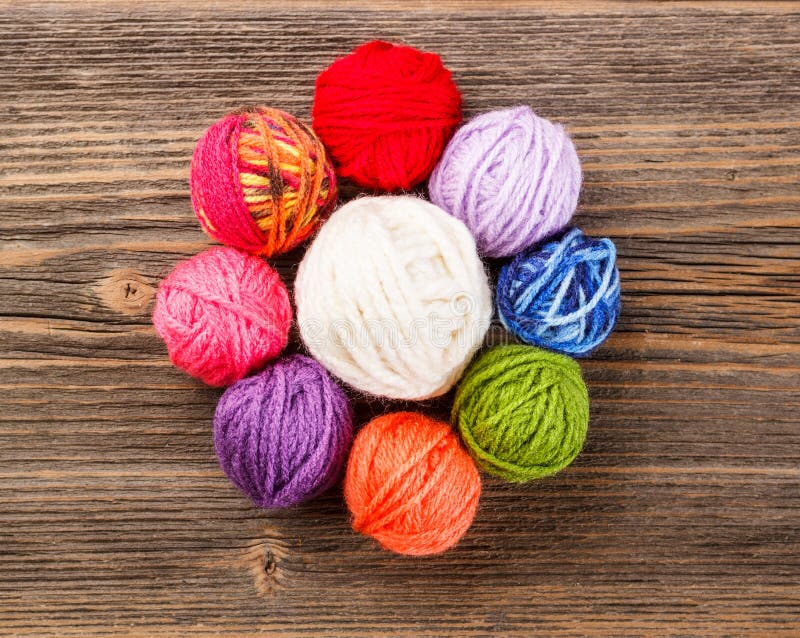 Yarn balls stock image. Image of handicraft, lifestyle - 30179601
