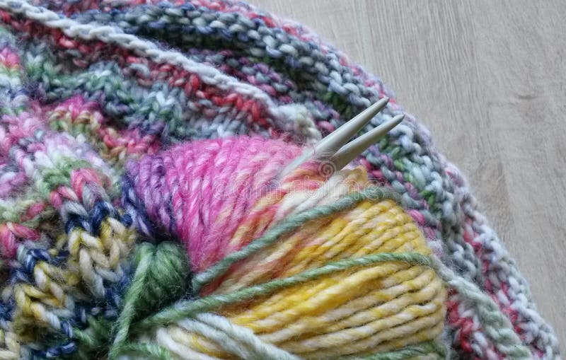 Rainbow wool stock photo. Image of colors, closeup, rainbow - 26835446