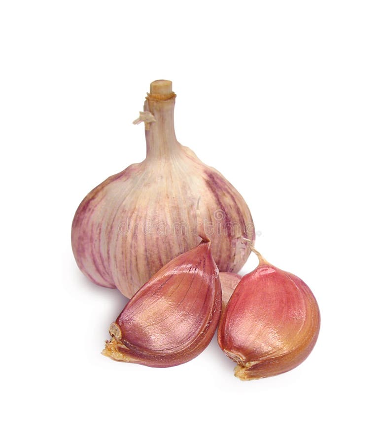 Knoblauch stockbild. Bild von kochen, kraut, gesund, erfrischung - 6453189
